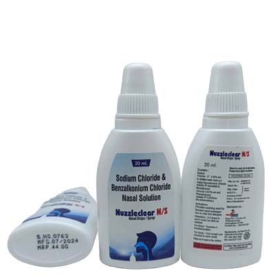 Saar Biotech - Sodium Chloride and Benzalkonium Chloride Nasal Spray