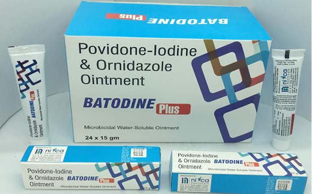 Saar Biotech - Povidone Iodine & Ornidazole Ointment | Contract ...